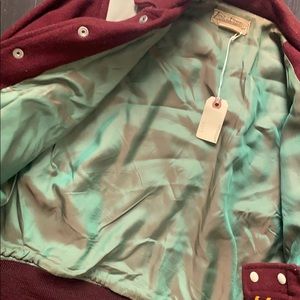 Free People | Jackets & Coats | Vintage Letterman Jacket | Poshmark